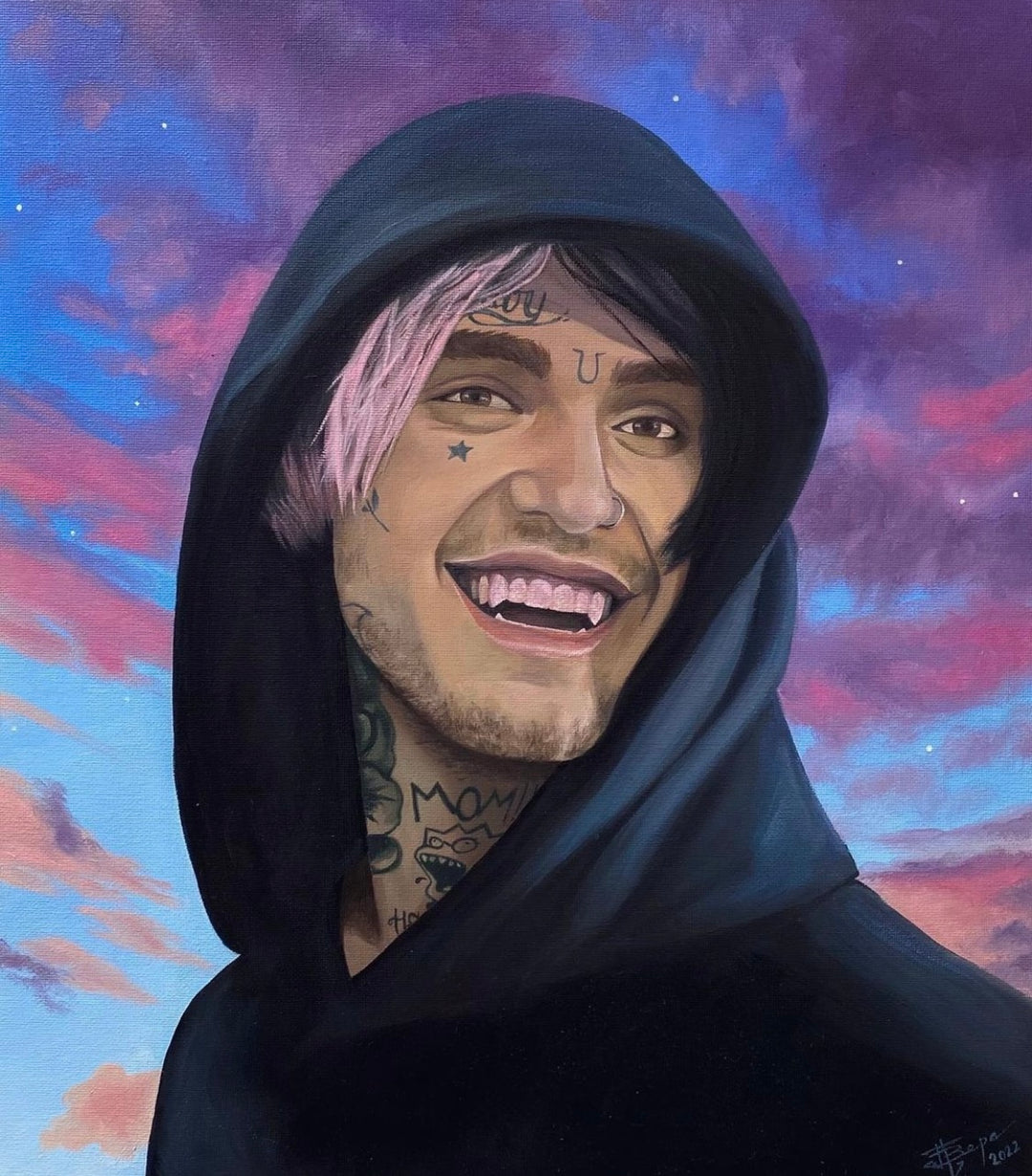 July 2022 Fan Art – Official Website of the Estate of Gustav Ahr / Lil Peep