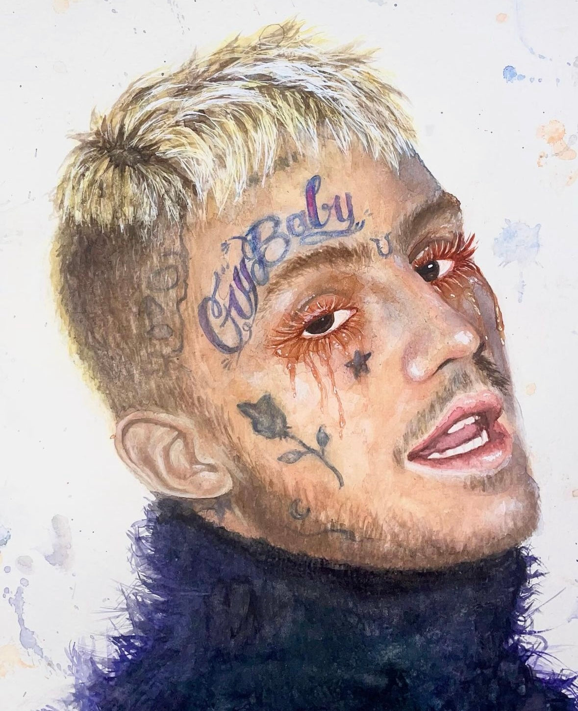 May 2024 Fan Art – Official Website of the Estate of Gustav Ahr / Lil Peep