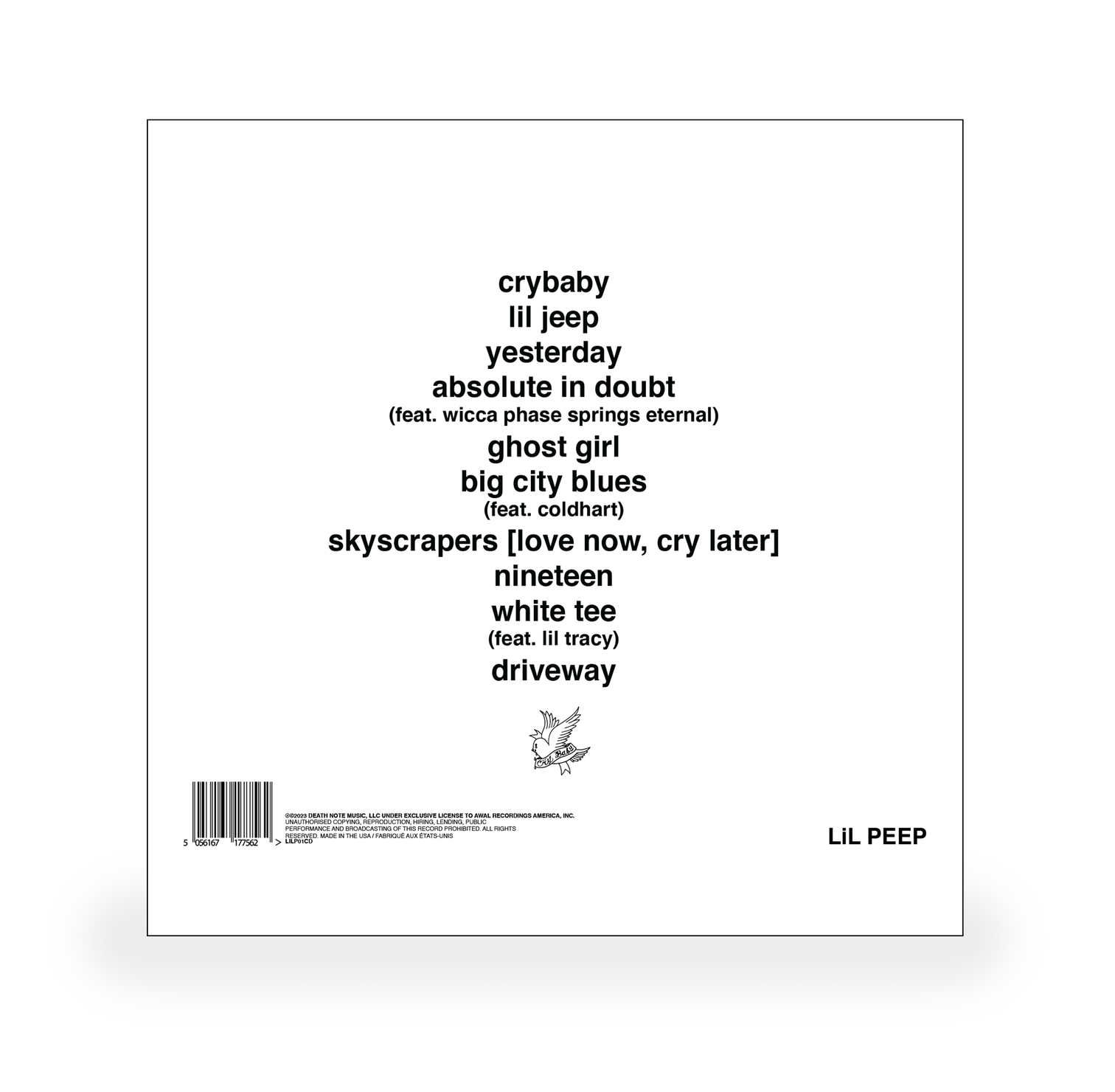 Crybaby CD – Official Website of the Estate of Gustav Ahr / Lil Peep